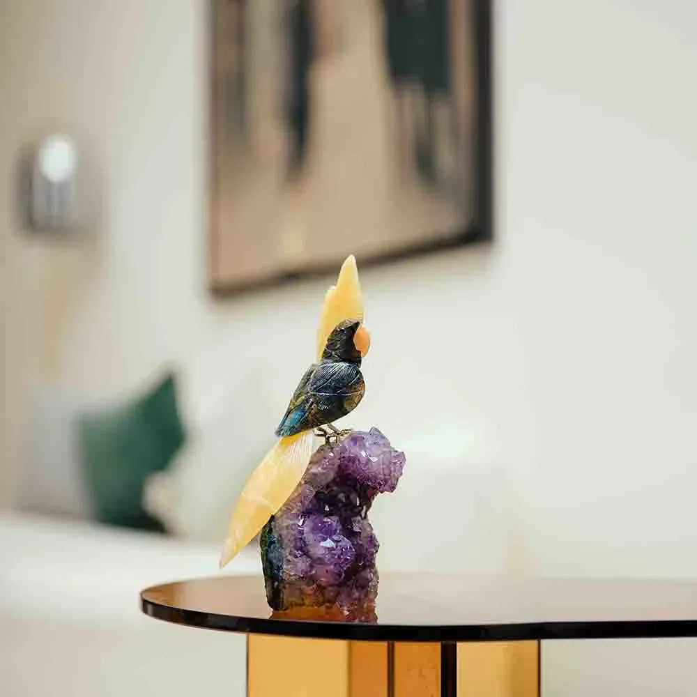 Crystal Bird For Luck & Fortune (Medium Size) – Tat Sat
